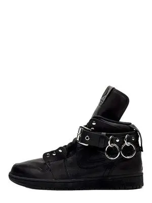 JORDAN 1 Retro Strap High X Comme Des Garcons - Black/black-black