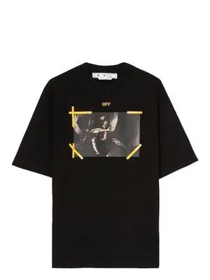 Off-White Diag Arrow Caravaggio Mercy Skate T-shirt - Black