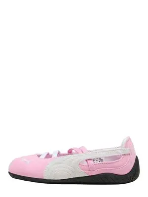 PUMA Speedcat Ballet Suede Flats - Pink/white/black