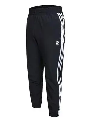 Adidas Neo Side Stripe Casual Sports Pants/trousers/joggers Black - Multi-color