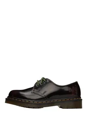 Dr. Martens Dr. Martens X The Clash 1461 Leather Lace Up Shoes Cherry Red
