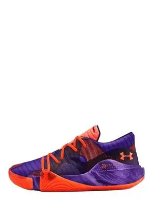 Under Armour Anatomix Spawn Low "voodoo" Basketball Sneakers - Purple