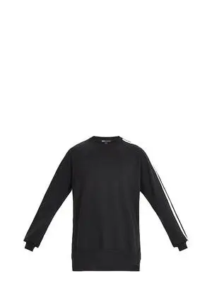 Adidas Y-3 3-stripes French Terry Crew Sweatshirt - Black
