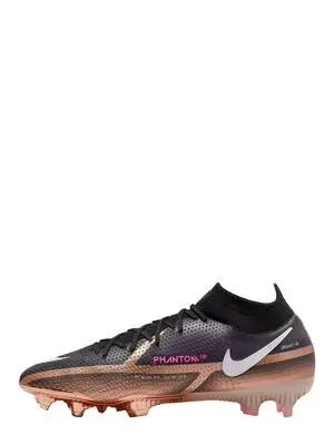 Nike Phantom Gt2 Elite Df Fg Football Boots - Metallic Copper/black/white