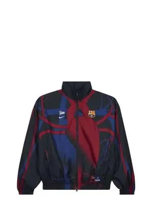 Nike X Fc Barcelona X Patta Track Jacket - Black/red/blue