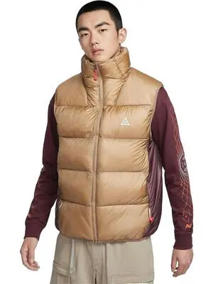 Nike Lunar Puffer Vest - Brown