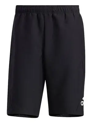 Adidas Alphabet Print Shorts - Black