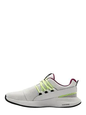 Under Armour Charged Breathe Lace Athletic Shoes - White/green