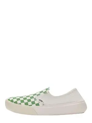 VANS Comfycush One Slip-on Sneakers - Green/white
