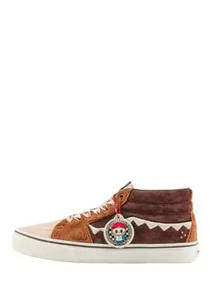VANS Sk8-mid X The Monsters Sneakers - Brown/orange/beige