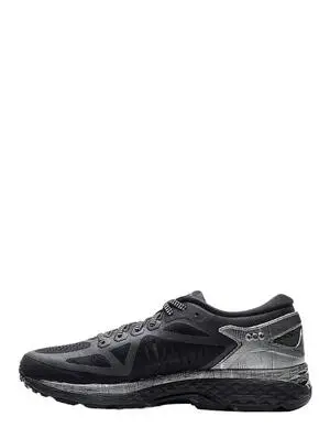 Asics Metarun Silver Athletic Shoes - Black