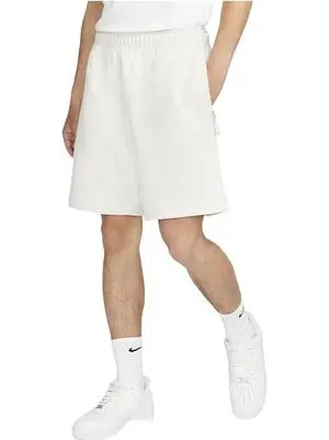 Nike Solid Color Logo Straight Loose Casual Shorts - Default Color