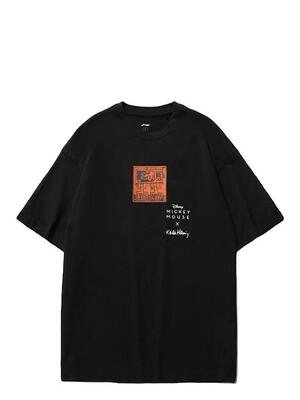 LI-NING Li-ning X Disney Mickey X Keith Haring Classic Tee 'black Red White' Black/red/white