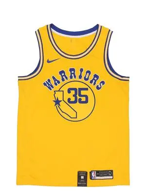 Nike Golden State Warriors Swingman Connected Jersey Durant Edition - Yellow