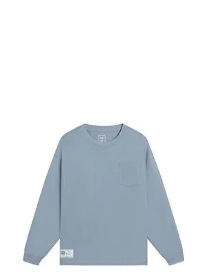 LI-NING Long Sleeve Relaxed Top - Blue