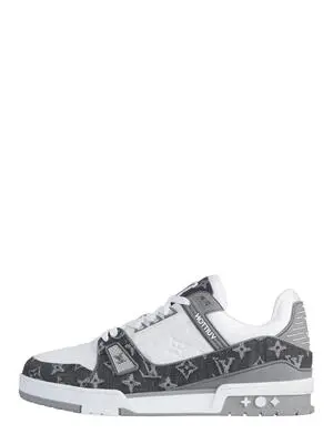 LOUIS VUITTON Trainer "monogram Denim " Sneakers - Grey