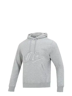 Nike Big Logo Hoodie - Grey