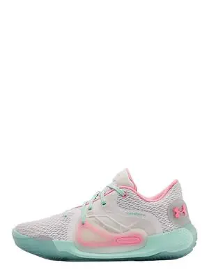Under Armour Anatomix Spawn 2 Sneakers - White/pink/green