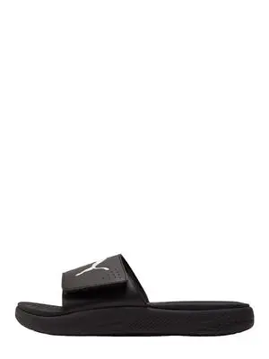 PUMA Softride Slide Sandals - Black/white
