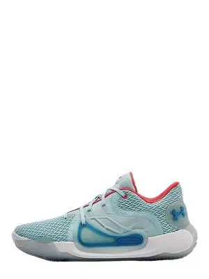 Under Armour Spawn 2 High Top Athletic Sneakers - Light Blue