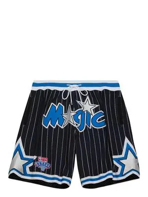 Mitchell & Ness X Just Don Hardwood Classics Orlando Magic 1993 Shorts - Black/blue