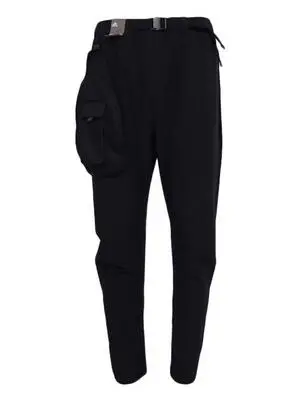 Adidas Th Pnt Wv Flc Leisure Sports Training Wear Woven Trousers - Black