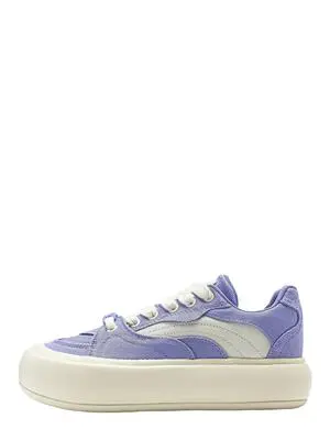 LI-NING Li-Ning Puff Platform Sneakers Purple/beige