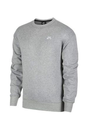 Nike Skateboard Round Neck Pullover - Gray