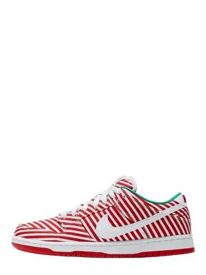 Nike Dunk Low "candy Cane" Sneakers - Red