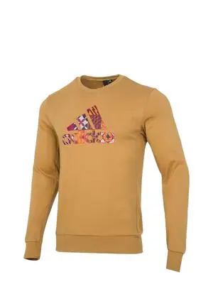 Adidas Pattern Printing Round Neck Pullover - Default Color