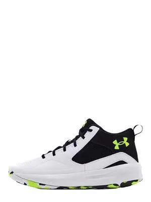 Under Armour Lockdown 5 Basketball Shoes - Cloud White/black
