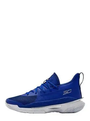 Under Armour Curry Low Top Athletic Sneakers - Blue