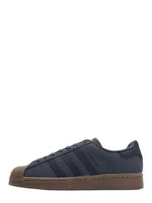 Adidas Superstar Canvas Low Top Sneakers - Navy/gum
