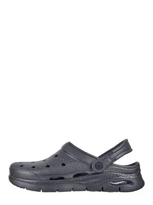 Sketchers Arch Fit Valiant Slip-on Clogs - Navy