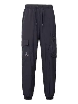 JORDAN Ss22 23 Engineered Woven Casual Long Pants/trousers Black - Default Color