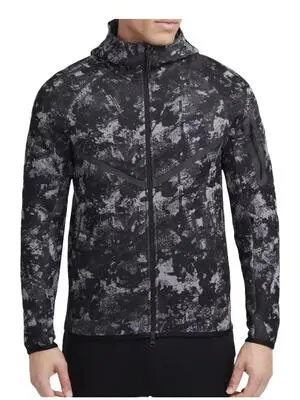 Nike Tech Fleece Windrunner Full Zip Sweatshirt - Smoke Grey
