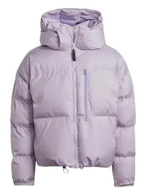 Adidas Stella Mccartney Padded Down Jacket With Hood - Purple