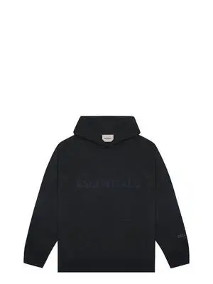 Fear Of God Fw20 3d Silicon Applique Hoodie - Black