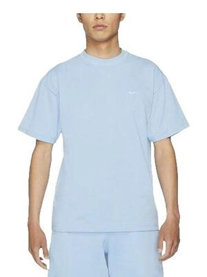 Nike Nike Lab Solo Swoosh Basic Sports Short Sleeve Blue