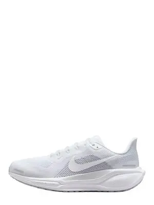 Nike Nike Air Zoom Pegasus 41 Extra Wide Athletic Sneakers White/pure Platinum/metallic Silver