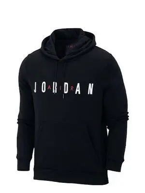JORDAN Air Flight Fleece Hoodie - Black