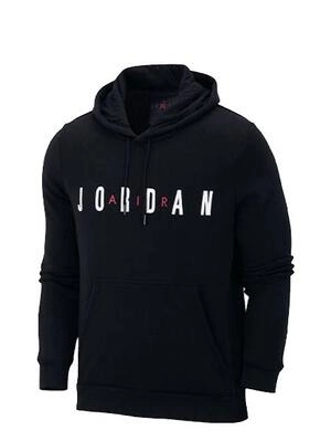JORDAN Air Flight Fleece Hoodie - Black
