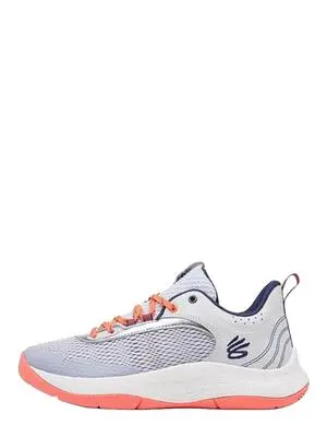 Under Armour Curry 3z6 Sneakers - Mod Grey/halo Grey/orange