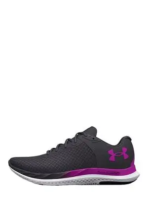 Under Armour Charged Breeze Athletic Sneakers - Black/purple