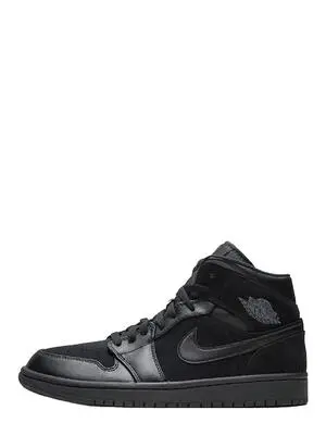 JORDAN 1 Mid "triple " Sneakers - Black