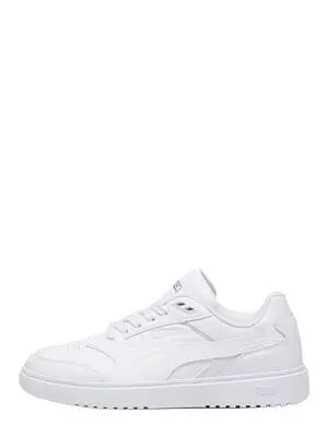 PUMA Doublecourt Low Top Sneakers - White/white/light Grey