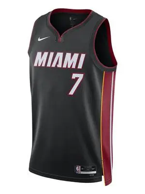 Nike Dri-fit Nba Miami Heat Kyle Lowry Icon Edition 2022/23 Swingman Jersey - None