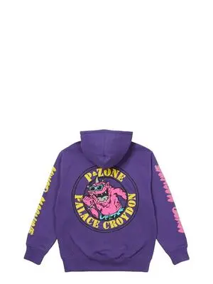 PALACE X M-zone Crossover Small Devil Tri-ferg Pattern Long Sleeves - Purple
