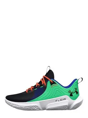 Under Armour Flow Futr X 2 Basketball Sneakers - Black/green