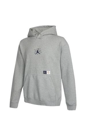 JORDAN Cny New Year's Edition Embroidered Logo Sports Pullover Gray - Grey